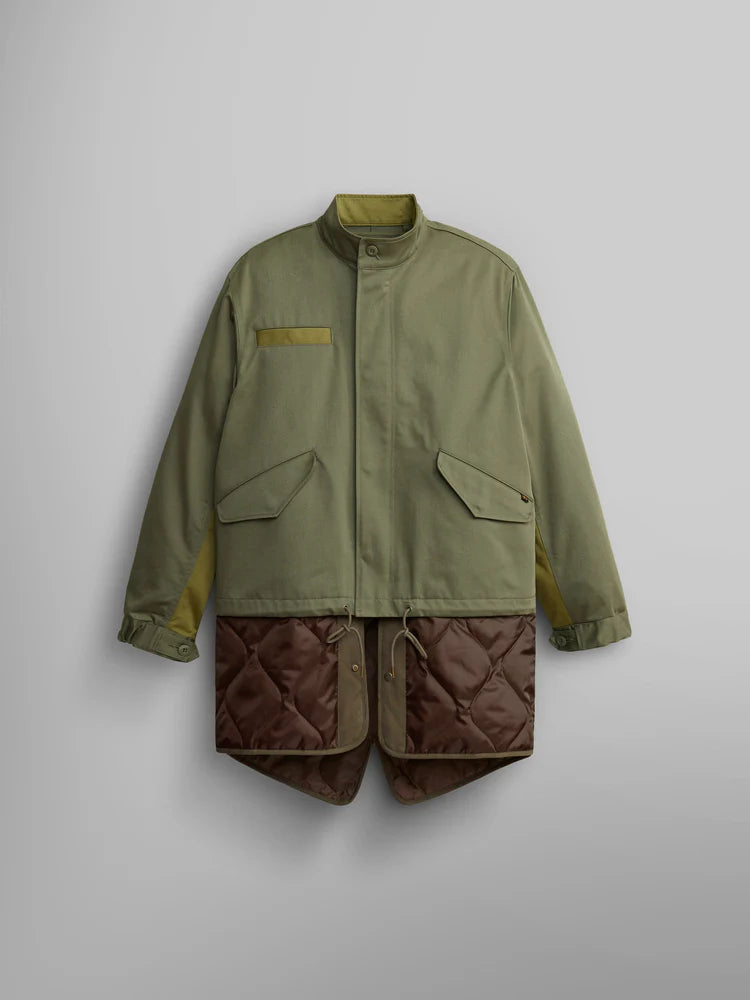 Alpha M-65 Long Liner OG-107 Green – Belmont Army WP