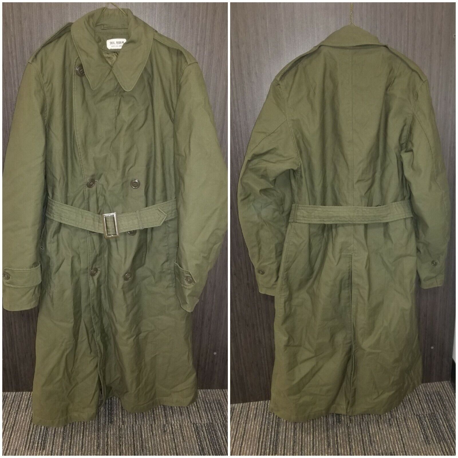 Army Officer Trench Coat